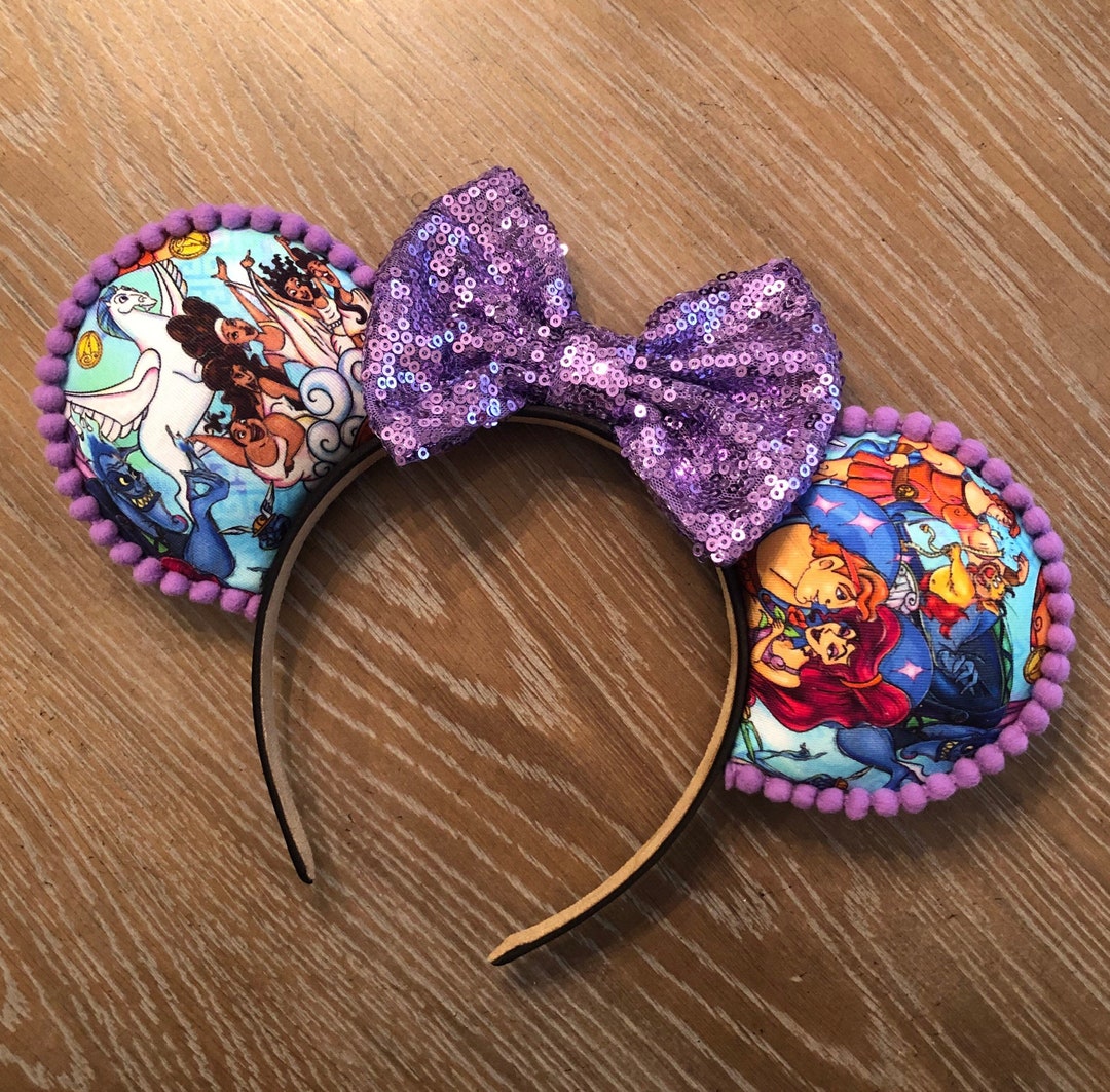 Hercules Mouse Ears, Mickey Minnie Mouse Ears - Etsy