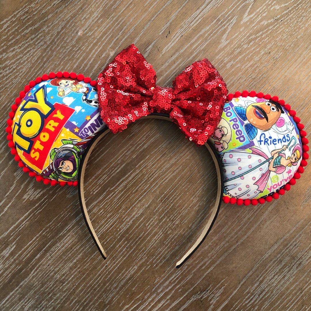 Toy Story Mouse Ears, Mickey Minnie Mouse Ears - Etsy