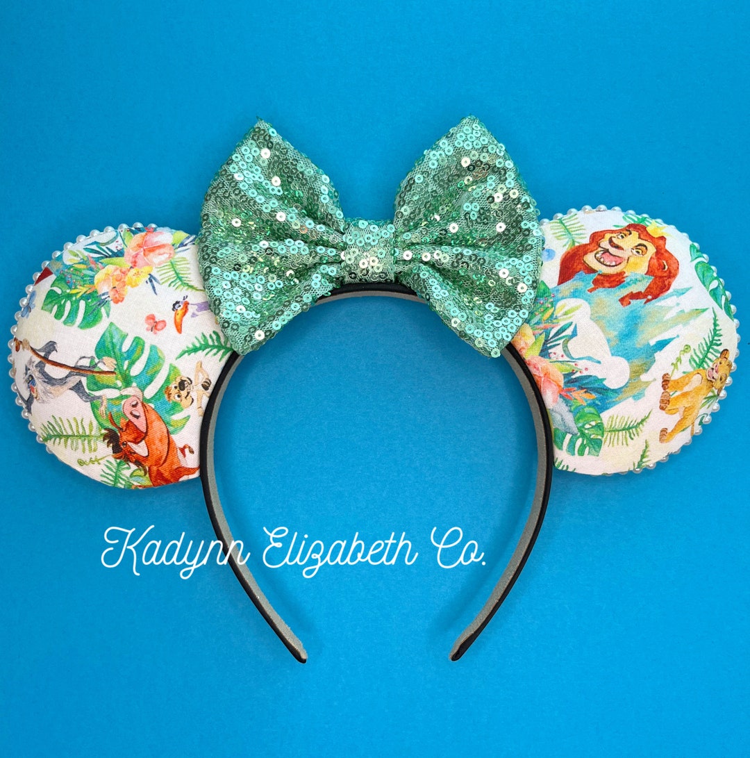 Lion King Mouse Ears, Animal Kingdom Mouse Ears, Mickey Minnie Mouse ...