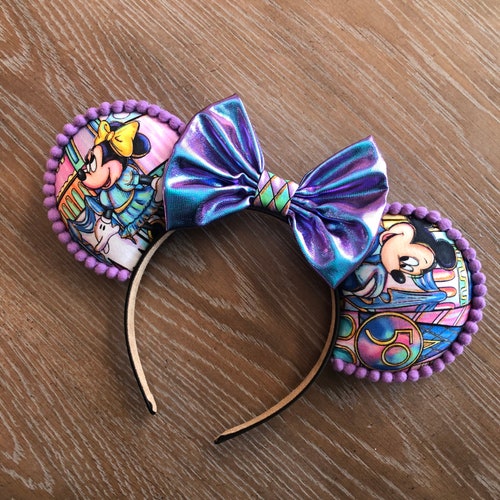 Inspired Celebration of 50th Anniversary Minnie Mouse Ears OR - Etsy