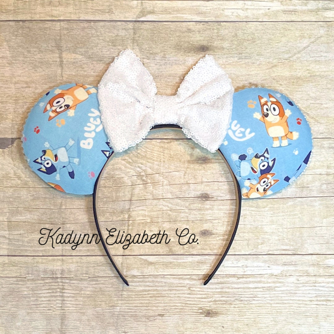 Bluey Mouse Ears, Bingo Mouse Ears, Mickey Minnie Mouse Ears - Etsy