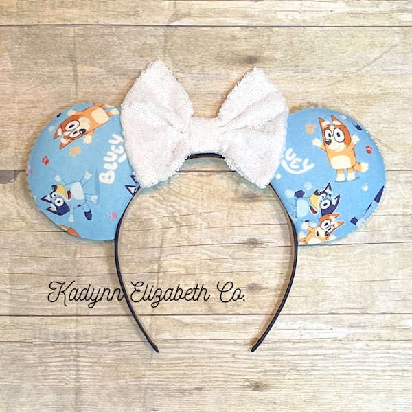 Bluey Bingo Muffin Ears - Etsy