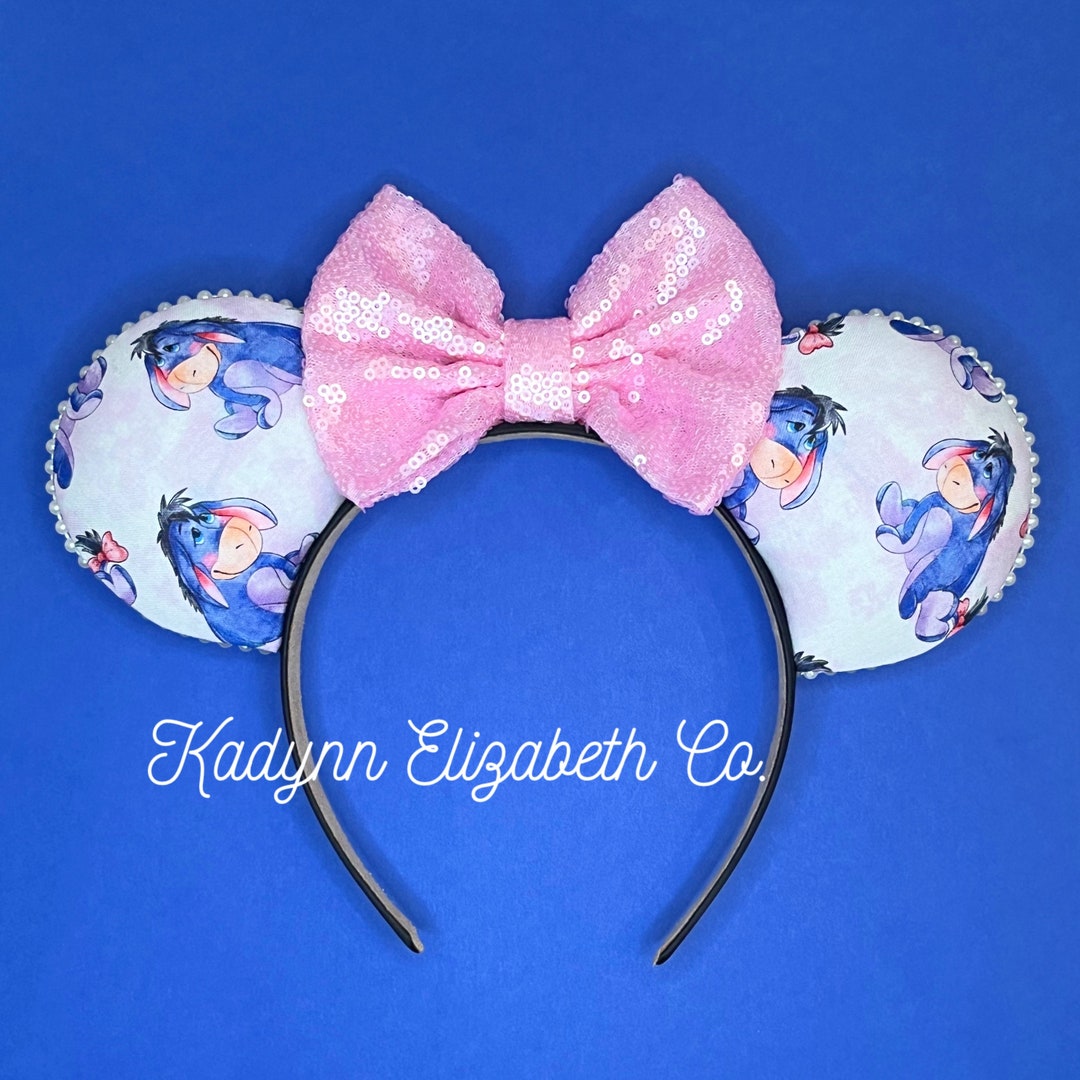 Eeyore Mouse Ears, Pooh Mouse Ears, Mickey Minnie Mouse Ears - Etsy