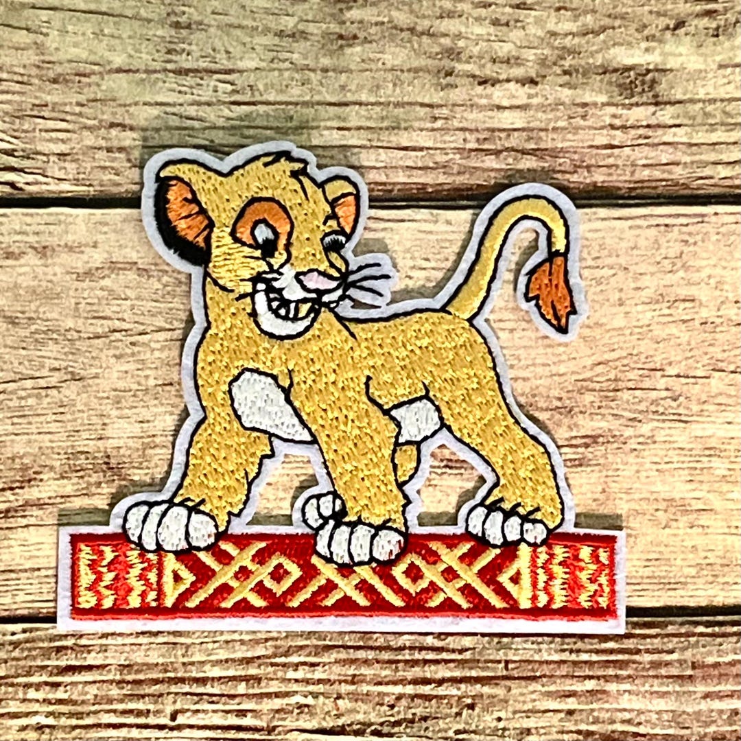 Lion King Patch, Simba Patch - Etsy