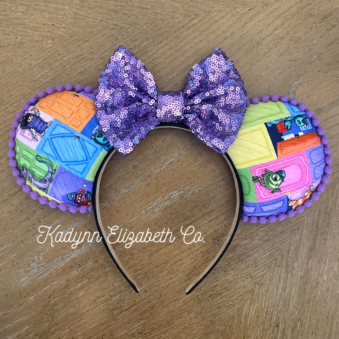Monsters Inc Mouse Ears, Sully, Boo Mickey Minnie Mouse Ears - Etsy