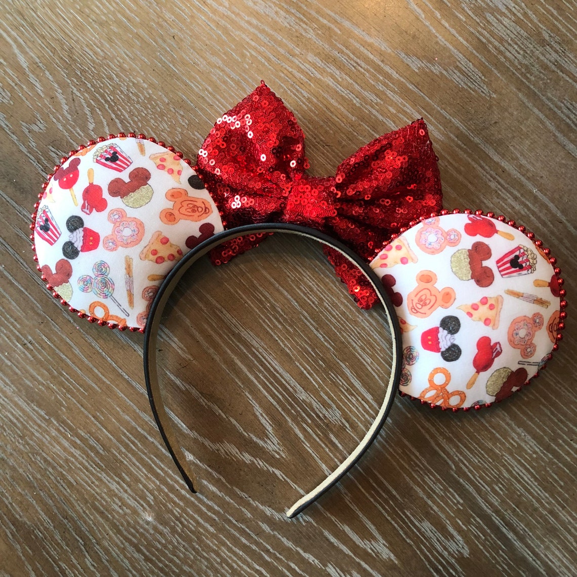 Disney Snacks Mouse Ears, Mickey Minnie Mouse Ears - Etsy