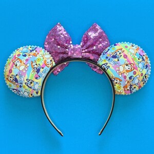Bluey Mouse Ears, Bingo Mouse Ears, Mickey Minnie Mouse Ears - Etsy