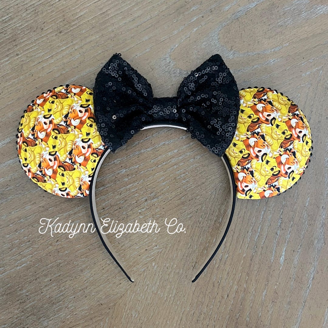 Lion King Mouse Ears, Animal Kingdom Mouse Ears, Mickey Minnie Mouse ...