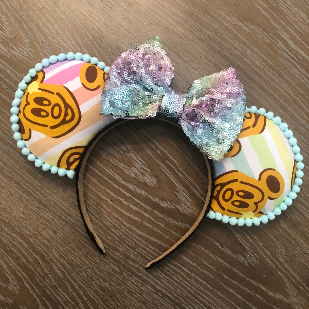 Mickey Waffle Mouse Ears, Disney Snacks Ears, Mickey Minnie Mouse Ears ...