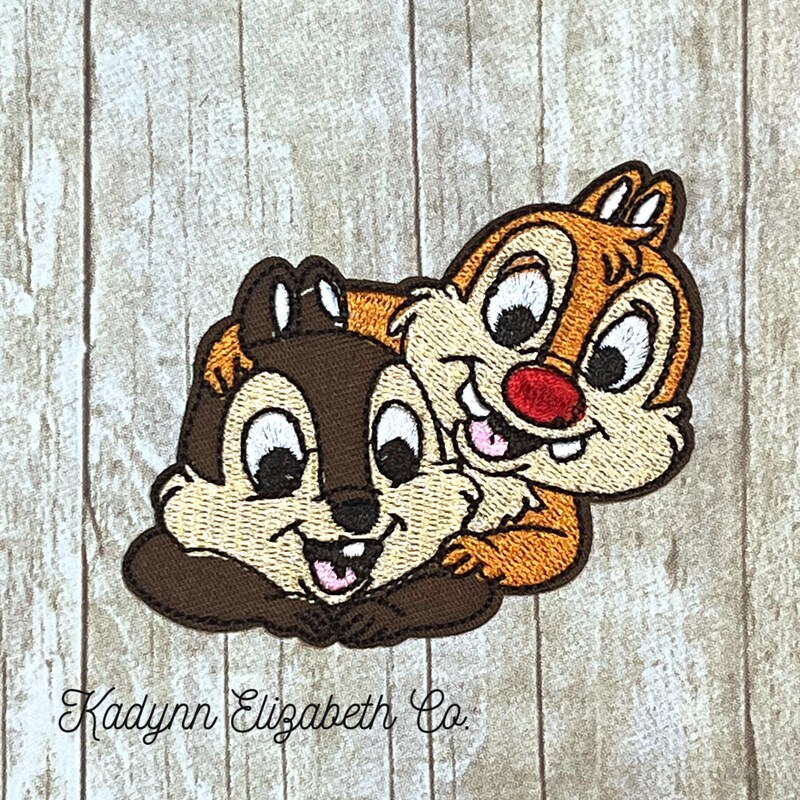 Chipmunk Applique - Etsy