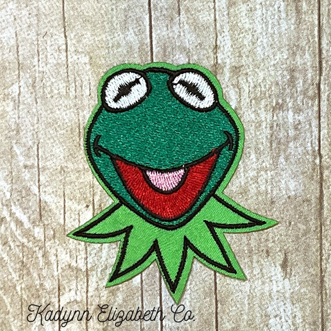 Kermit the Frog Patch, Muppets Patch, Hat Patch - Etsy
