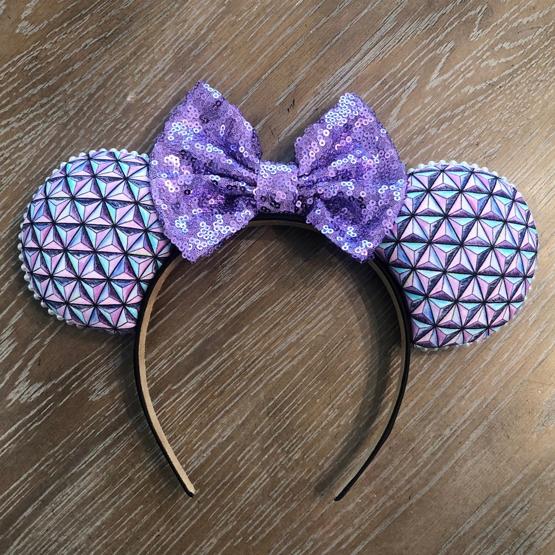 Epcot Mouse Ears, Mickey Minnie Mouse Ears - Etsy