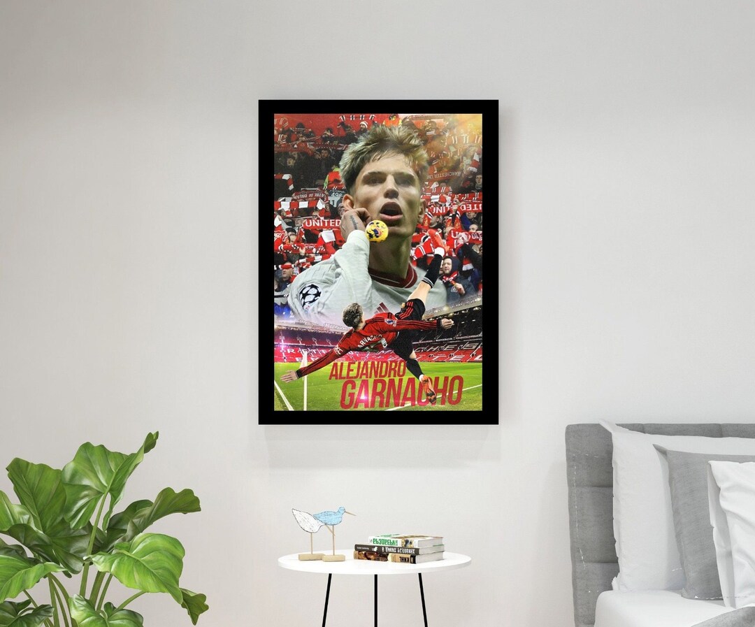 Alejandro Garnacho Manchester United Poster - Etsy