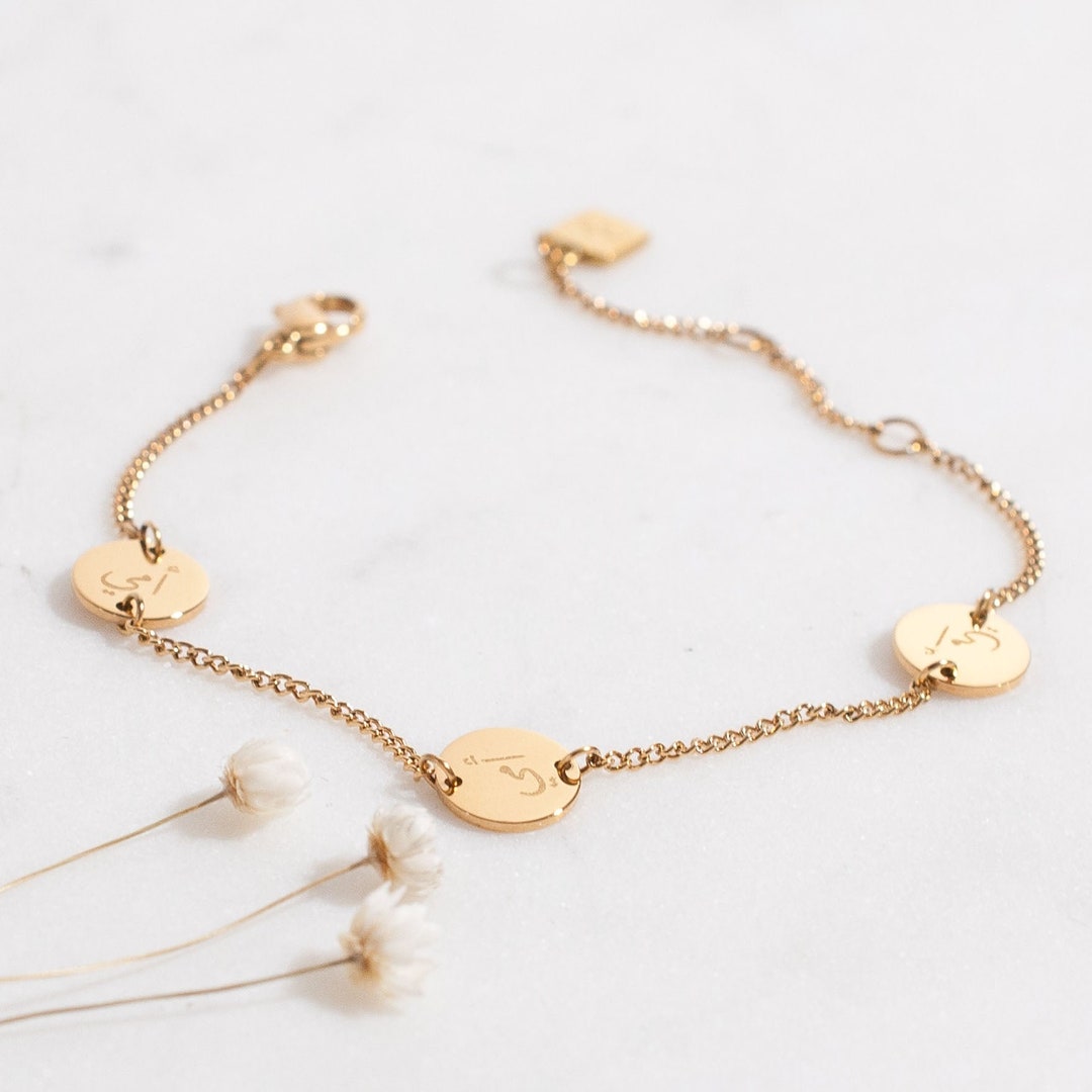 Arabic Mother Bracelet - Umi - Etsy