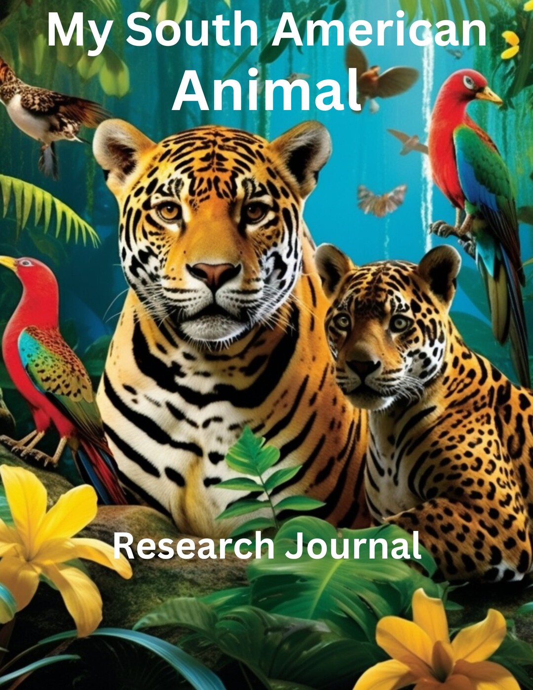 My South American Animal Research Journal PDF Workbook Geography ...