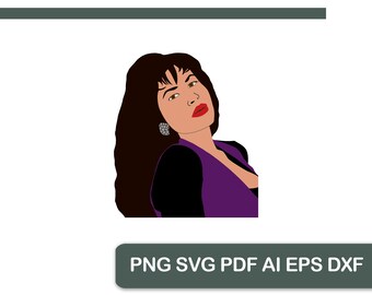 Selena Quintanilla Vector | Etsy