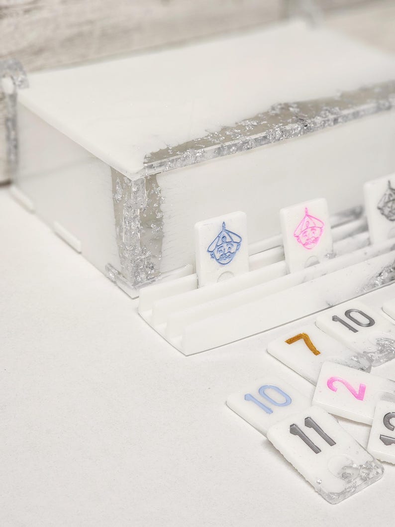 Custom Rummikub Set: Resin Tiles, Personalized Colors - Etsy