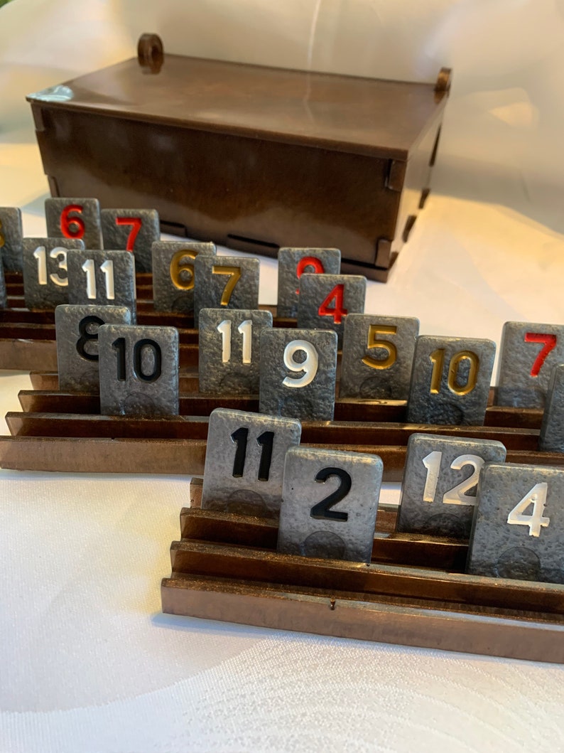 Rummikub Game / ANY Colors You Want! 4, 6, and 8 Player - Etsy