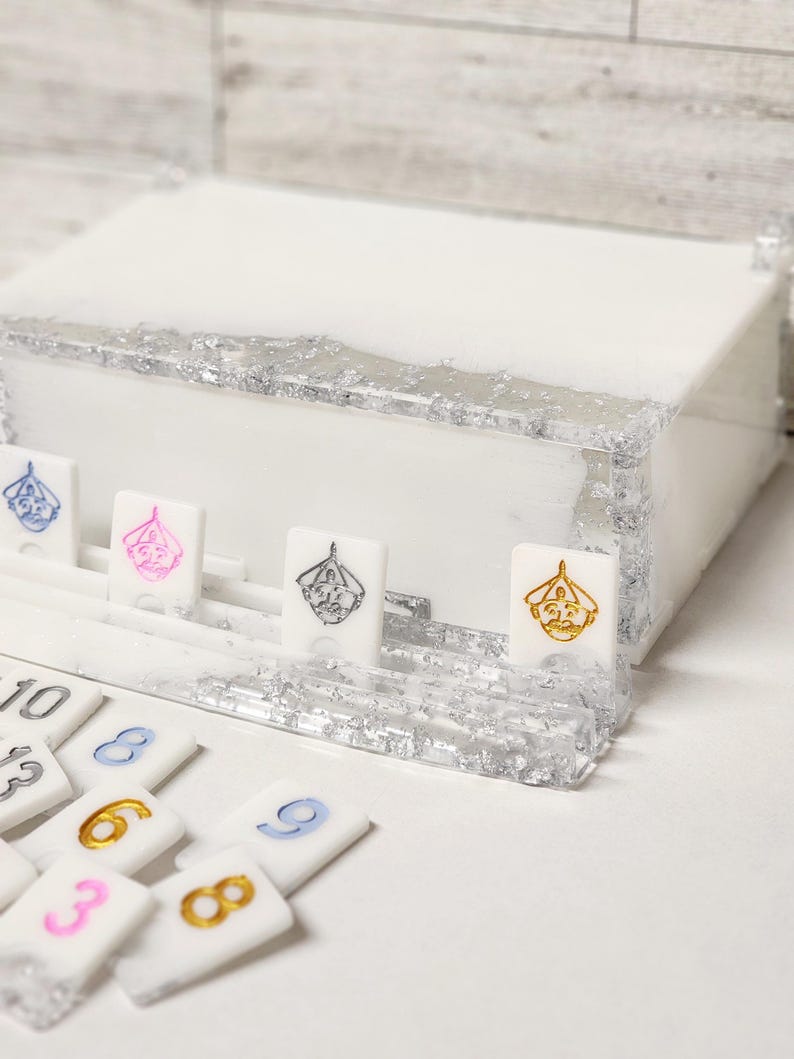 Custom Rummikub Set: Resin Tiles, Personalized Colors - Etsy