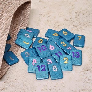 Mini Rummikub / Rummy Game / 4 , 6 or 8 Player / You Choose Color - Etsy