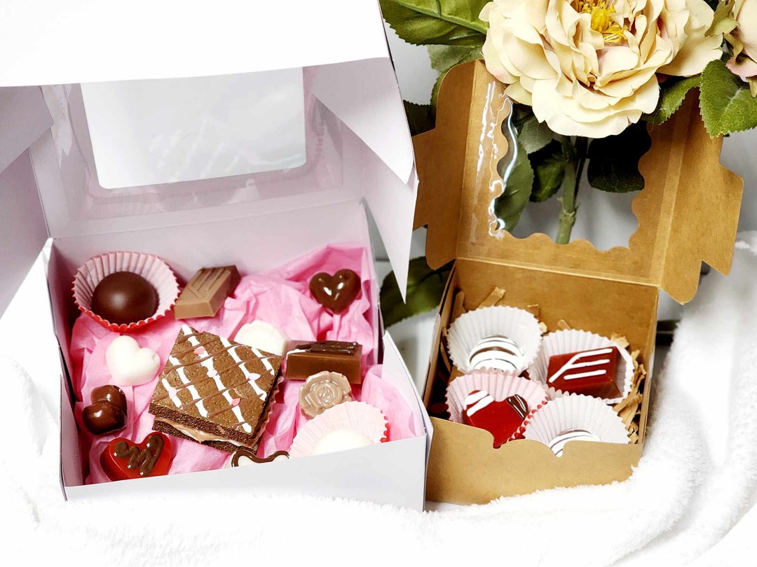 Fake Chocolate Gift Box / Valentines Day / Faux Chocolates - Etsy