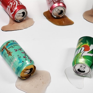 Fake Spilled Soda Prank Prop: You Choose the Drink - Etsy