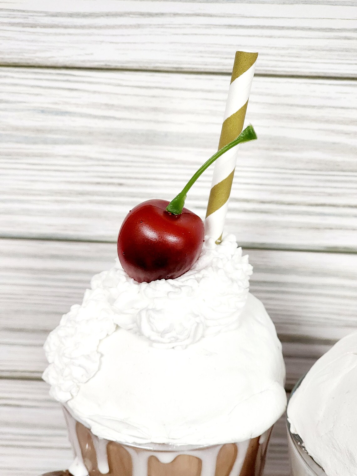 Faux Root Beer, Dr. Pepper , and Coke Float / Fake Floats - Etsy