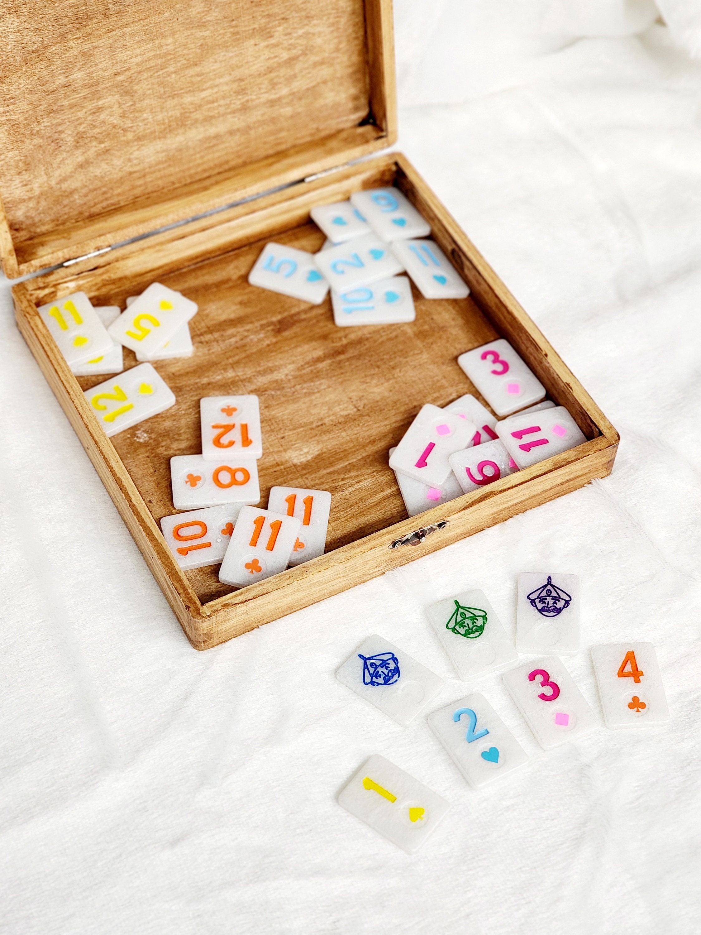 Custom Rummikub Game Set: Choose Your Colors, 4-8 Player - Etsy