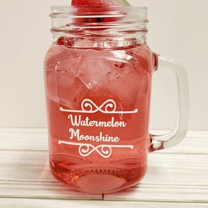 Fake Watermelon Moonshine: Faux Cocktail Photo Prop - Etsy