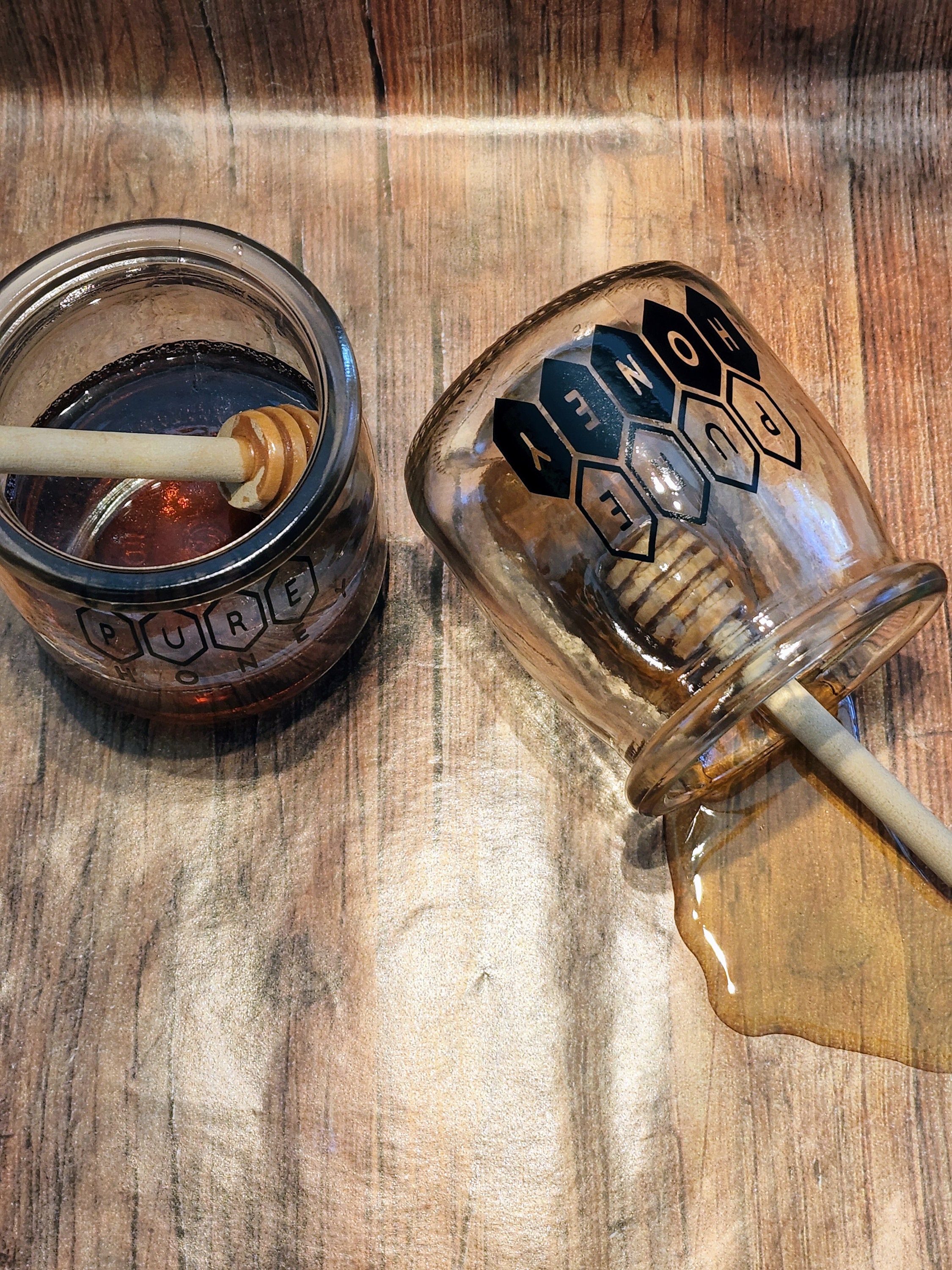 Mini Faux Honey / Fake Honey / Table Decoration - Etsy