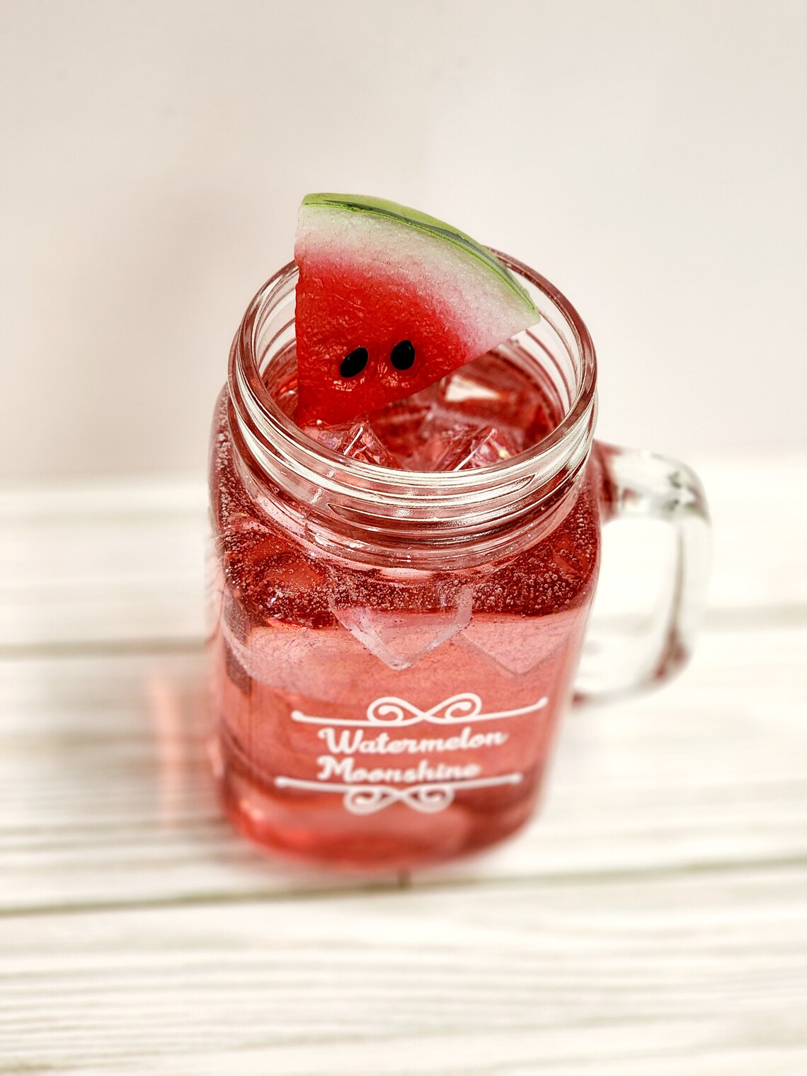 Fake Watermelon Moonshine: Faux Cocktail Photo Prop - Etsy