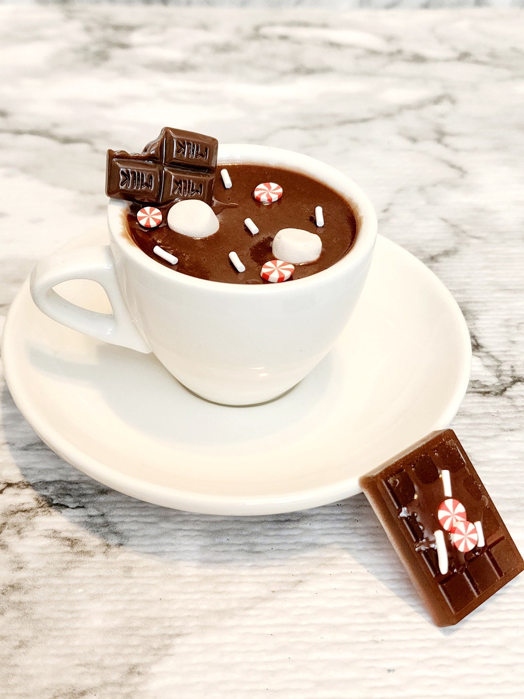 Faux Mini Hot Chocolate - Etsy