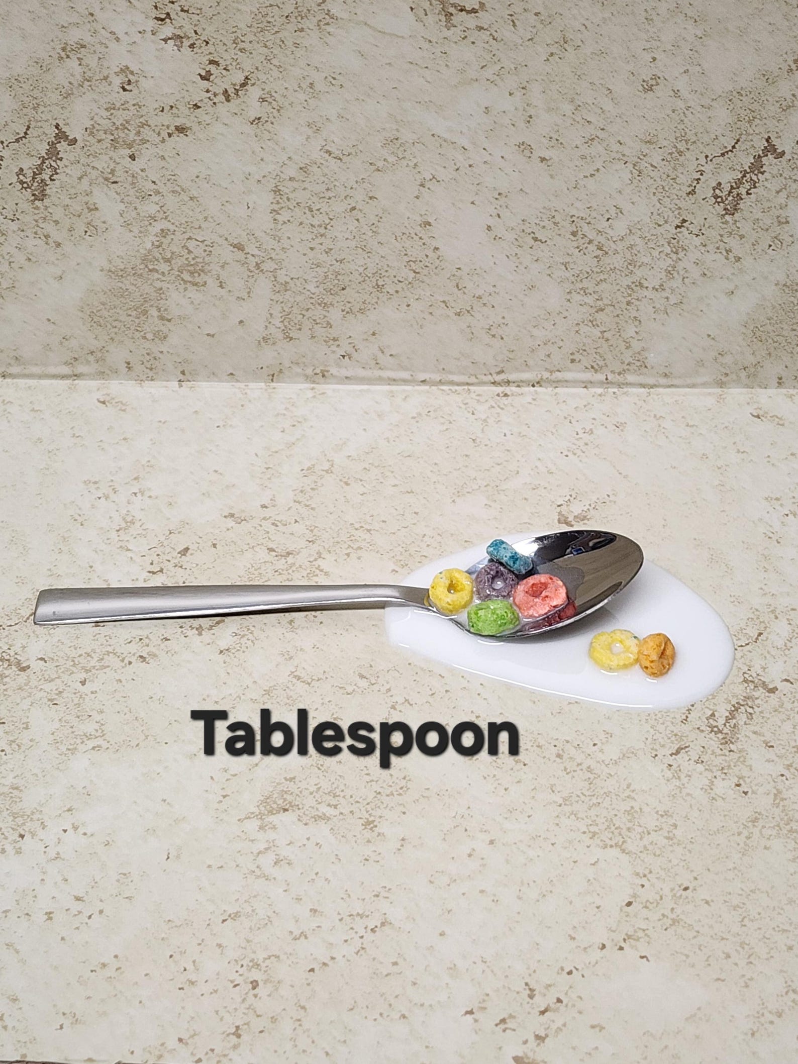 Spoon With Real Cereal and Fake Milk / You Choose the Cereal - Etsy