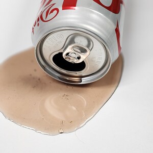Fake Spilled Soda Prank Prop: You Choose the Drink - Etsy