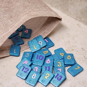 Mini Rummikub / Rummy Game / 4 , 6 or 8 Player / You Choose Color - Etsy