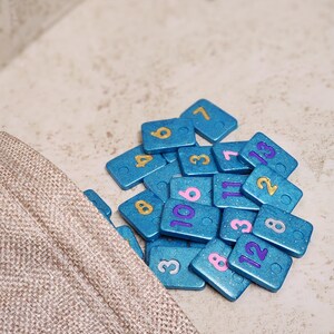 Mini Rummikub / Rummy Game / 4 , 6 or 8 Player / You Choose Color - Etsy