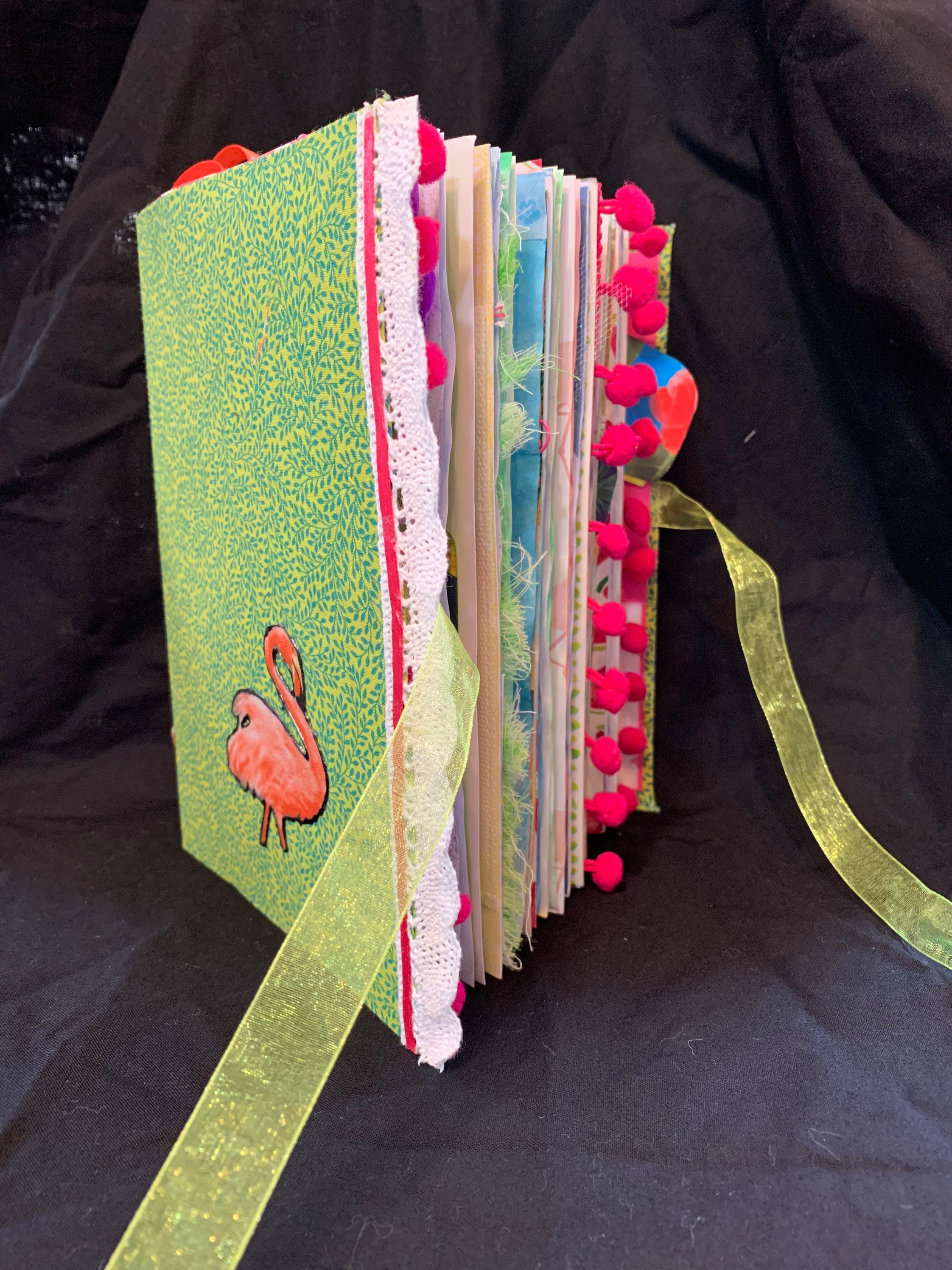 Flamingo Journal - Etsy