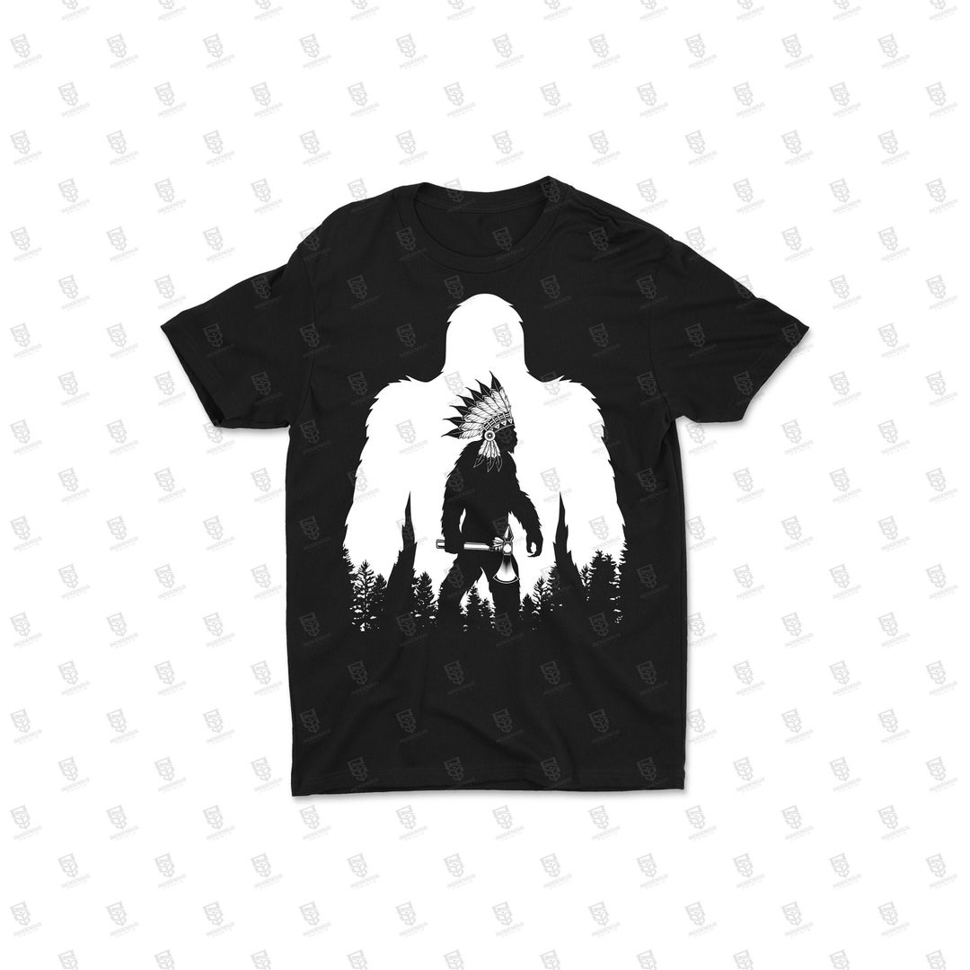 Native Bigfoot - Side View - Etsy