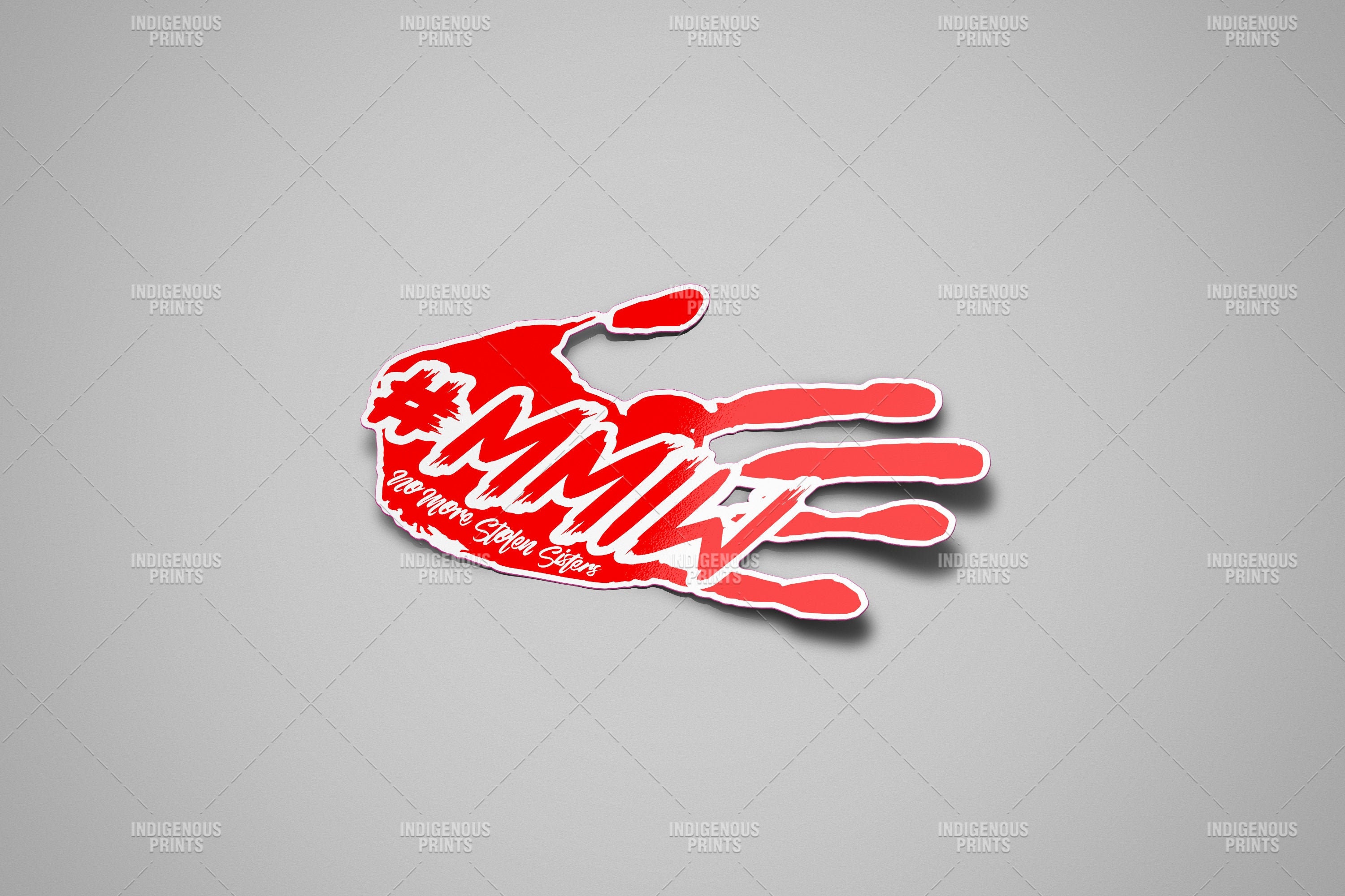 MMIW Hand Decal 6.5 x 4.5 Inches | Etsy