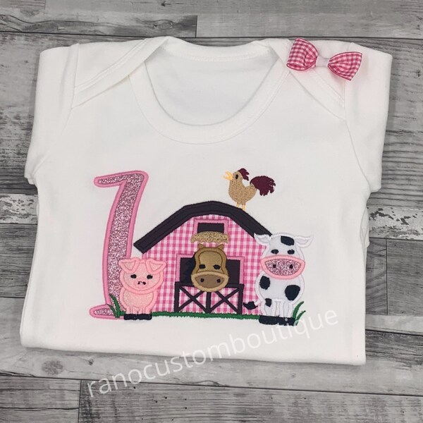 Farm Applique - Etsy UK