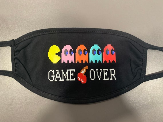 Game Over face mask | Etsy