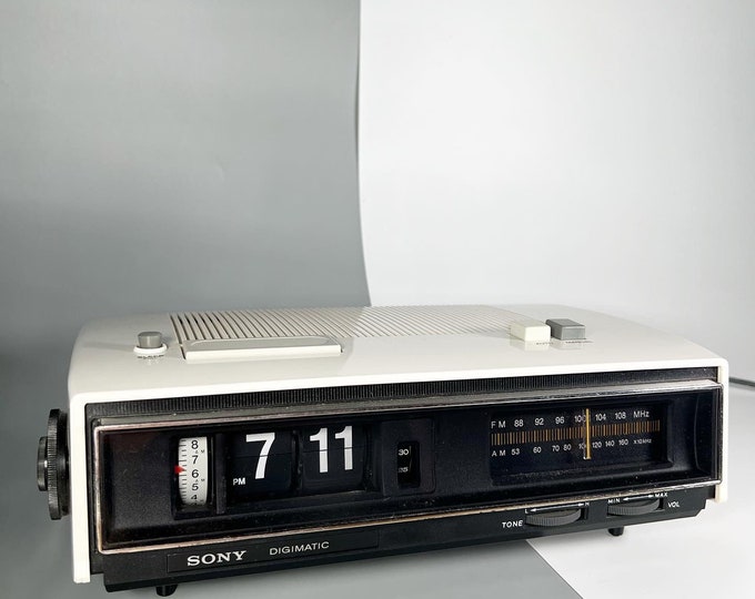 Vintage Sony TFM-C650 Digimatic Clock Radio, Alarm. - Etsy