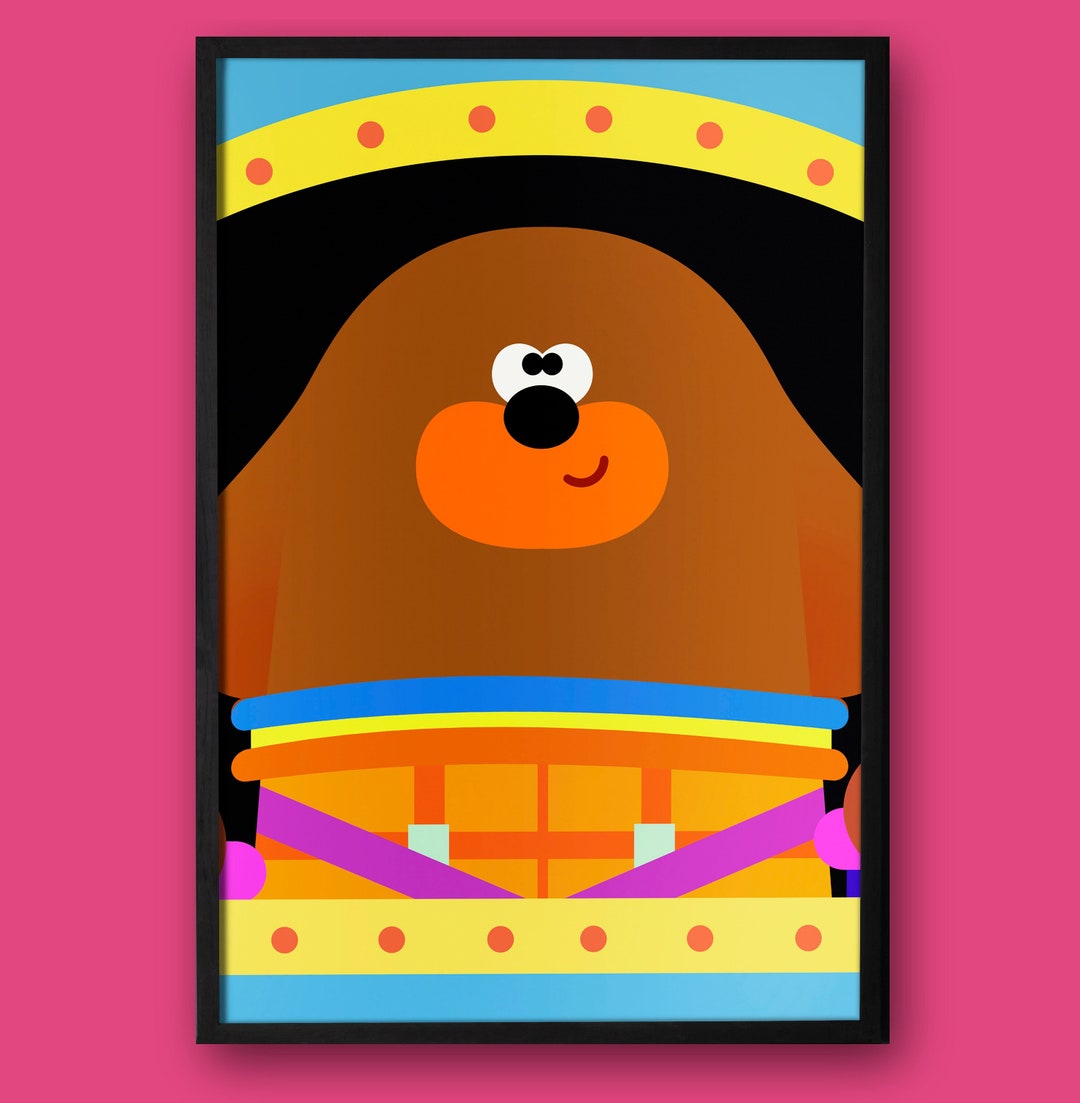 Hey Duggee in Space Poster: A2, 300 DPI Digital Download - Etsy