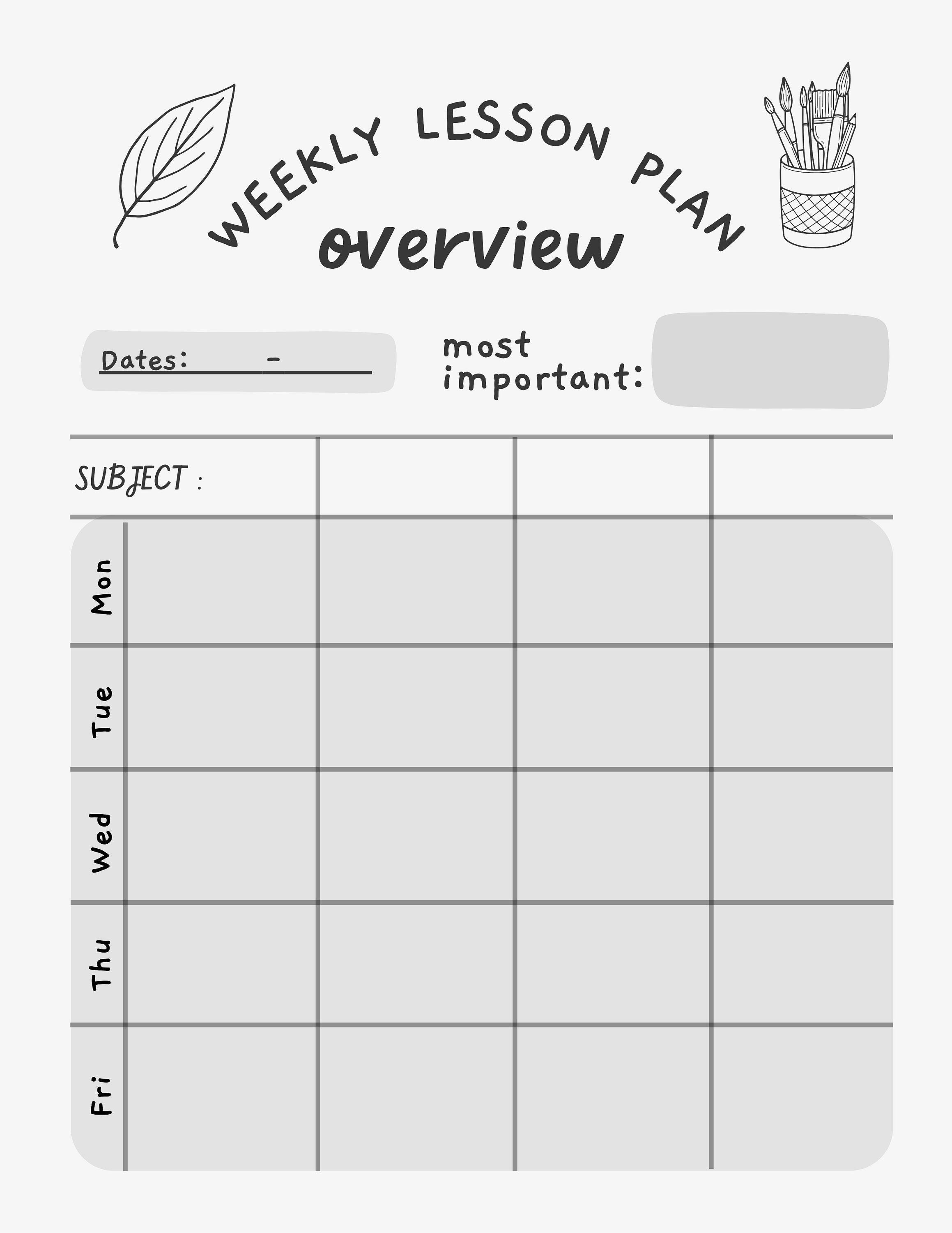 Printable Homeschool Planner Printable | PDF | Homeschool Binder ...