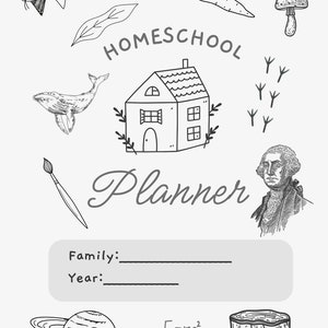 Printable Homeschool Planner Printable | PDF | Homeschool Binder ...