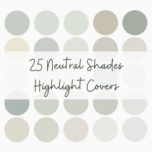 25 Instagram Highlight Covers Neutral Colors - Highlight Icons ...
