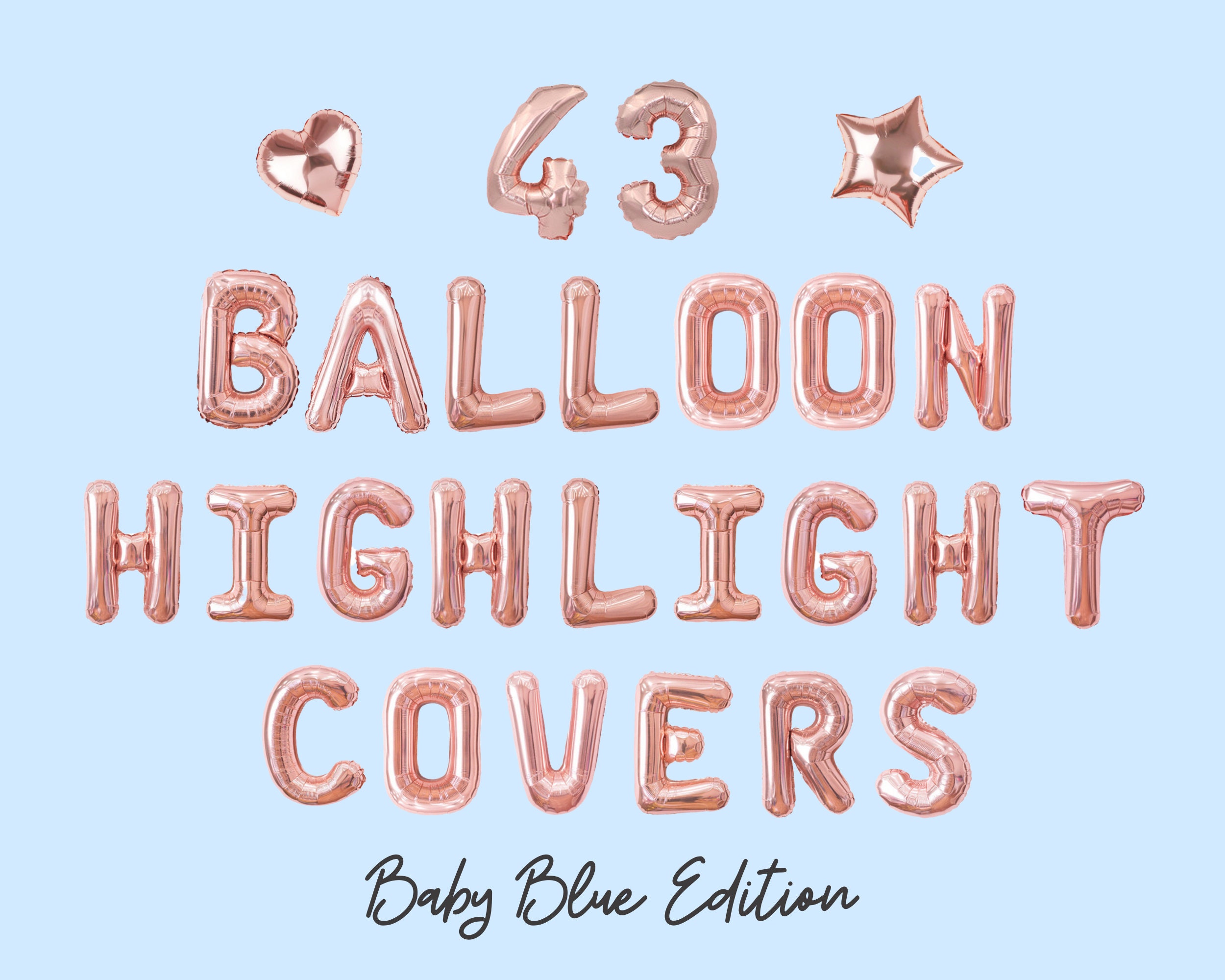 Blue Cute Ig Icons - Etsy