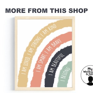 Things I Can Control Poster, Growth Mindset Poster, Therapist Office ...