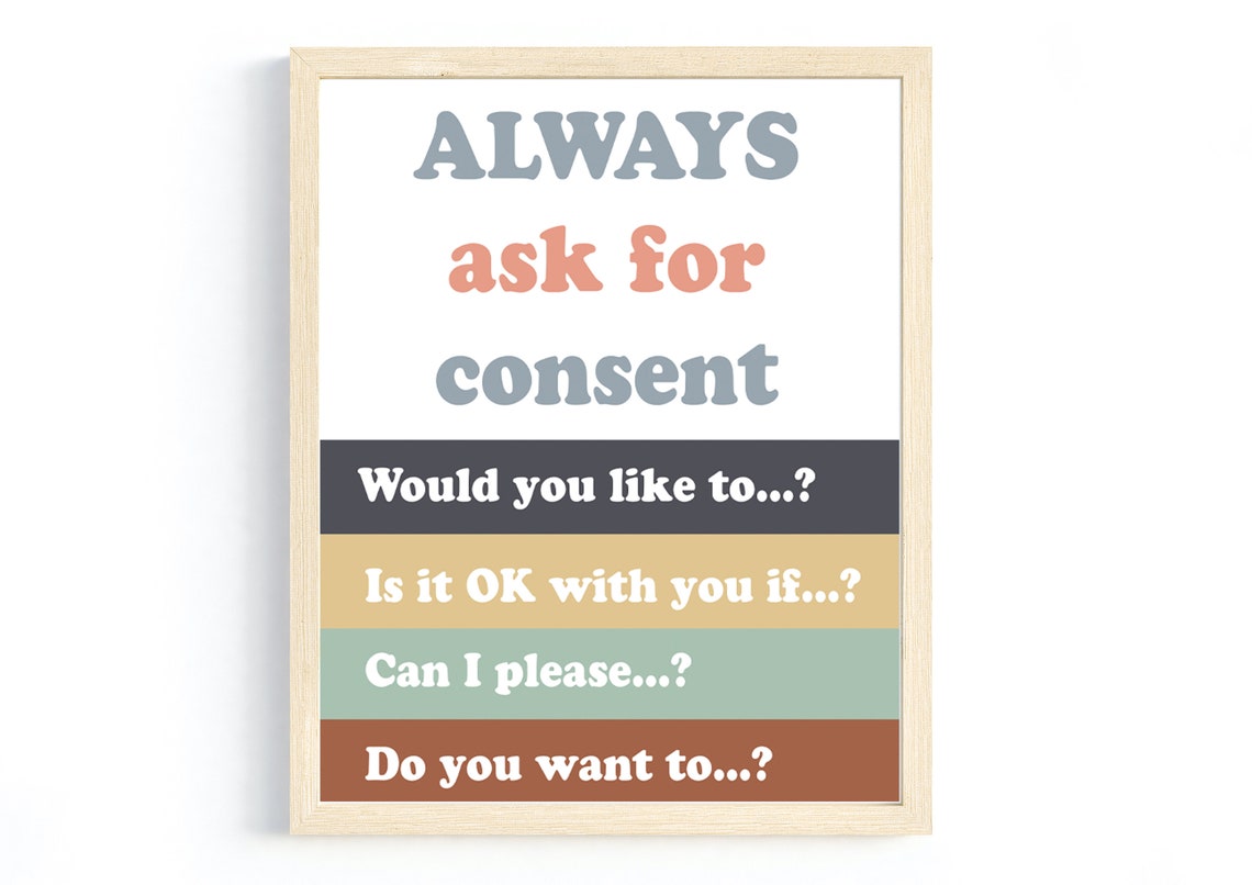 Body Safety Rules Poster Set Teach Kids Consent Posters Boho - Etsy ...