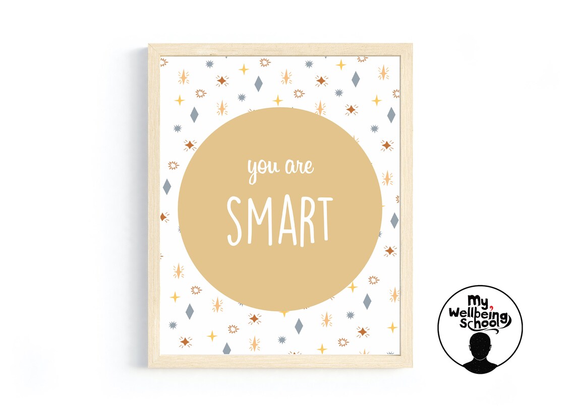 Boho Classroom Decor, Positive Affirmations, Classroom Poster, Welcome ...